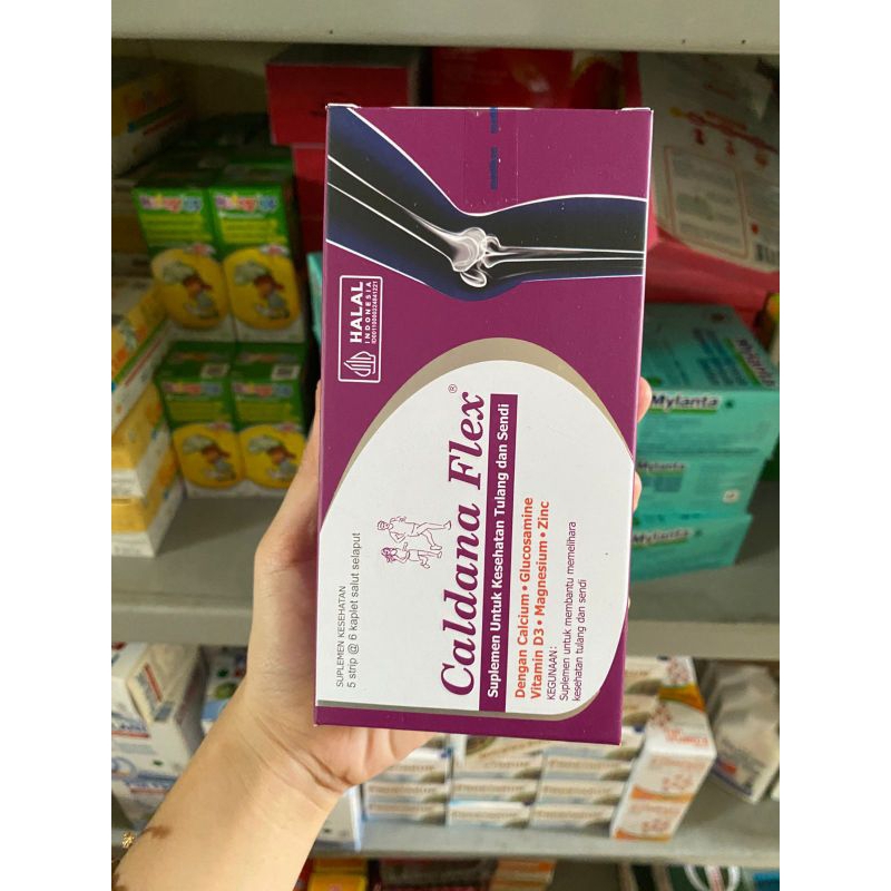 Jual Caldana Flex isi 30 kaplet | Shopee Indonesia