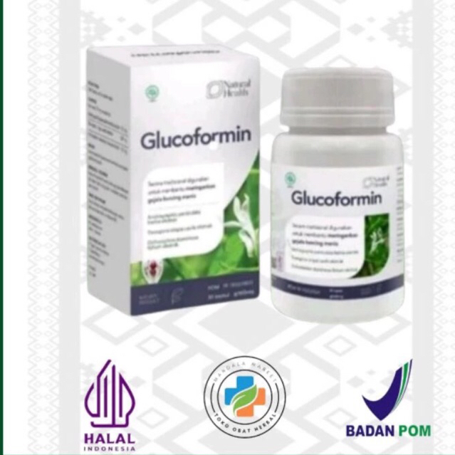 Jual Obat Diabetes Kencing Manis Glucoformin Asli Original Resmi BPOM ...