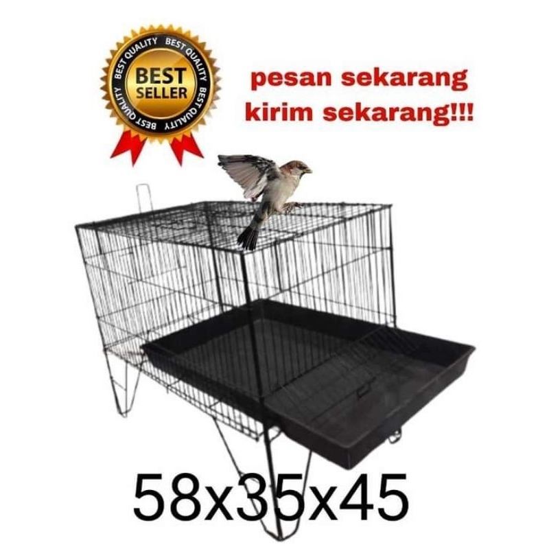 Jual KERAMBA MANDI BURUNG UK 58X35X45 KAKI TINGGI | Shopee Indonesia
