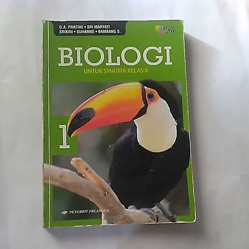 Jual BIOLOGI SMA/MA KLAS 1/X D A PRATIWI KURIKULUM 2006 ERLANGGA | Shopee Indonesia