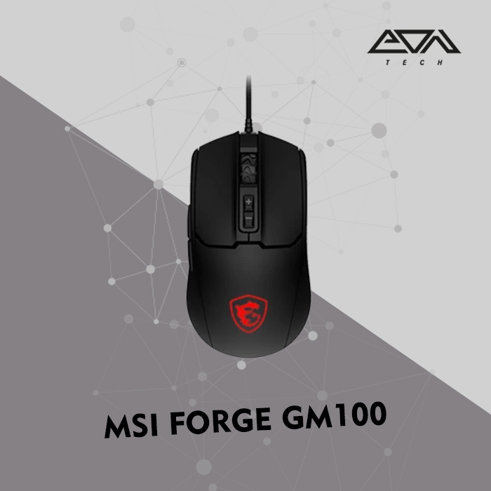 Jual MSI Forge GM100 Wired USB Gaming Mouse | Shopee Indonesia