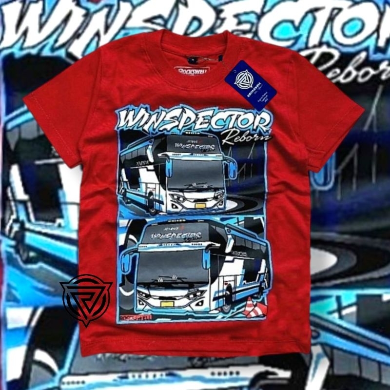 Jual Bajau Kaos Anak Laki Laki Bus Telolet Basuri Usia 4 -12 Tahun Bis Mania Winspector Tuan ...