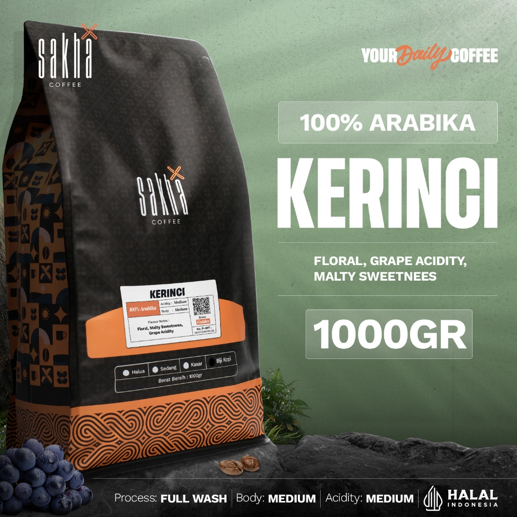 Jual Biji Kopi Bubuk Arabika Kerinci Jambi Arabica Coffee Beans Single ...