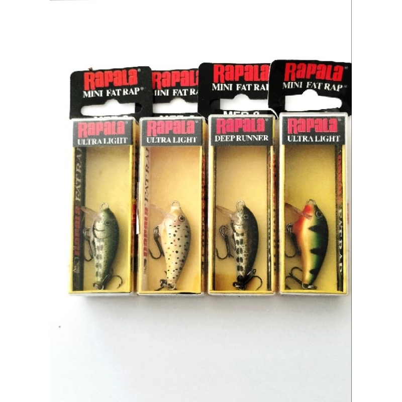 Jual RAPALA MINI FAT RAP MFR03 lure ultra light | Shopee Indonesia
