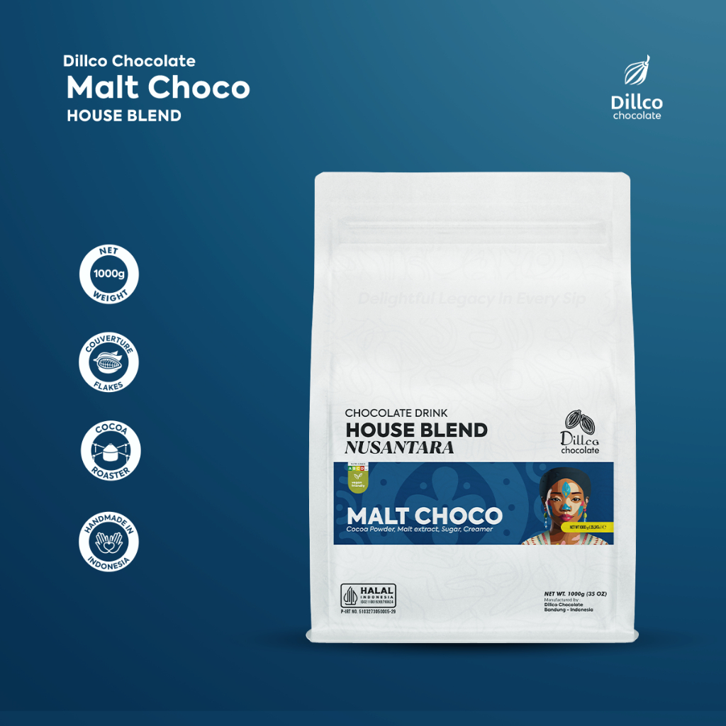 Jual Dillco Chocolate MALT CHOCO - House Blend Nusantara Series 1 Kg ...