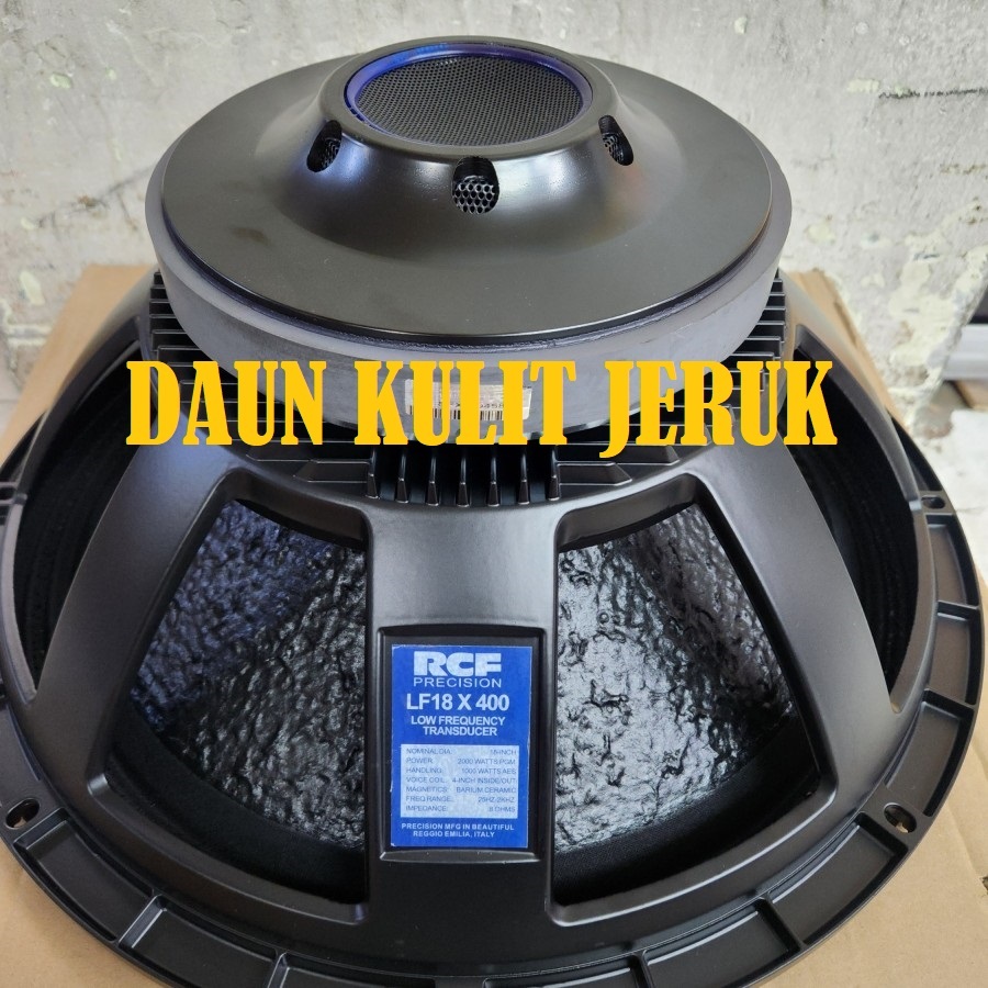Jual SPEAKER RCF LF18 X400/LF 18X400 18IN SPEAKER KOMPONEN GRADE A ...