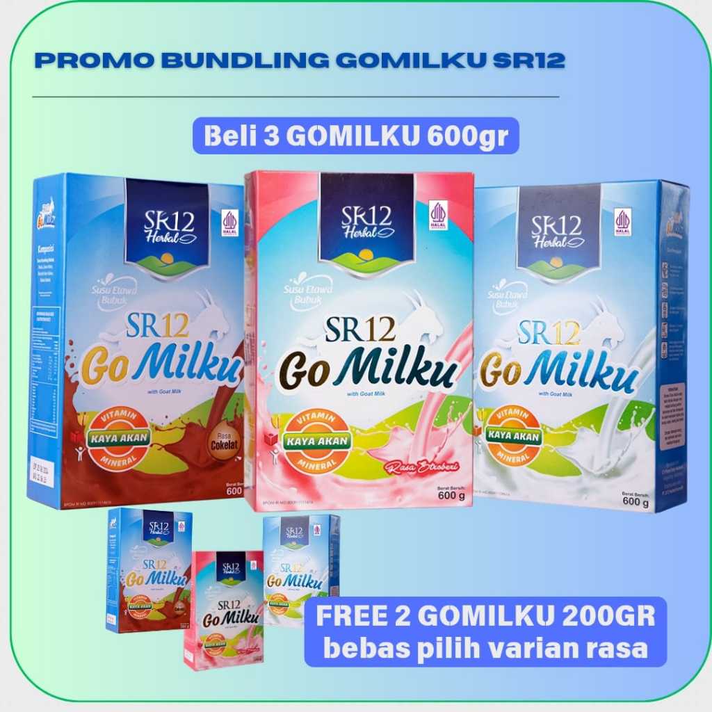 Jual SR12 GO MILKU PROMO BUNDLING | Shopee Indonesia