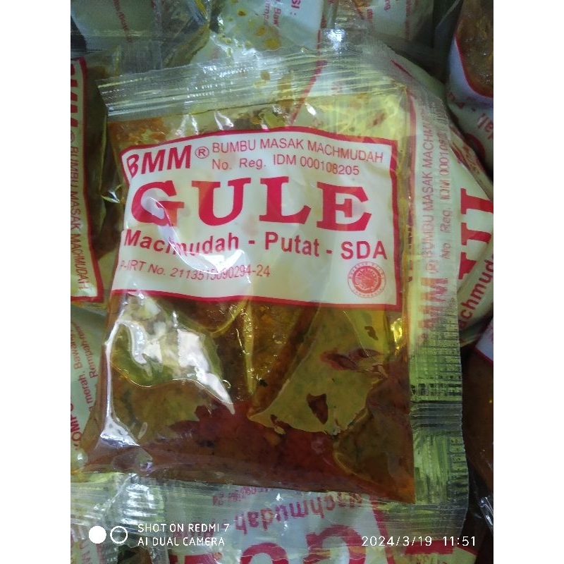 Jual BMM GULE 50g | Shopee Indonesia