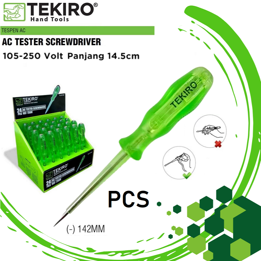 Jual TEKIRO TESTPEN AC TESPEN AC TEKIRO Voltage Tester AC tester ...