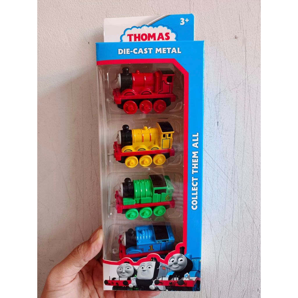Jual MAINAN DIECAST MOBIL KERETA API THOMAS AND FRIENDS METAL SET ISI 4 ...
