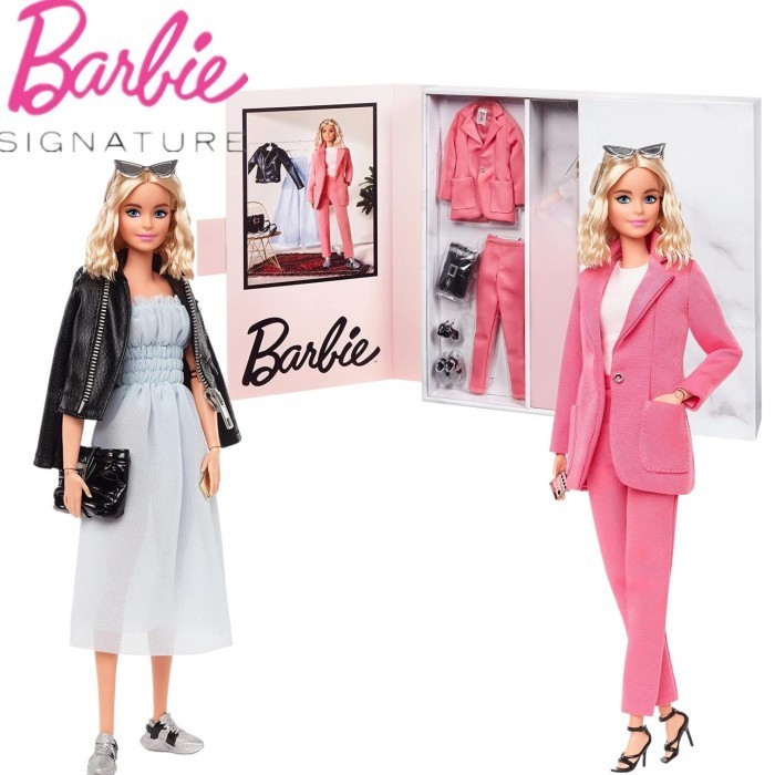 Jual Bigsale Barbie Signature Barbiestyle Doll Made To Move Body Doll ...