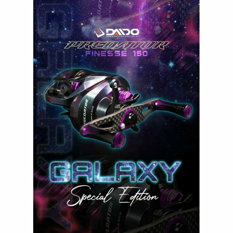 Jual Reel DAIDO KING PREDATOR FINESSE 150 L GALAXY EDITION | Shopee ...