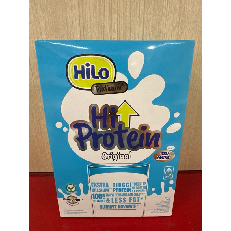 Jual Hilo Protein Original 360g (12sct @30g) | Shopee Indonesia
