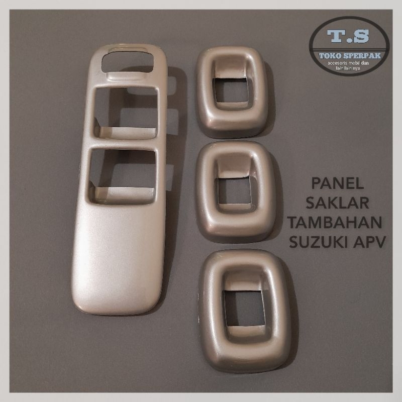 Jual Panel Wood Saklar Tambahan Mobil Suzuki Apv Original Warna Silver ...