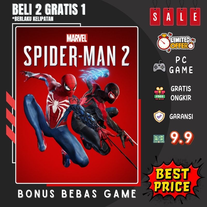 Jual MARVEL SPIDERMAN 2 - GAME PC - GAME LAPTOP - GAME OFFLINE - GAME ...