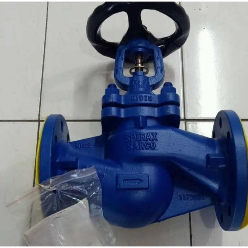 Jual GLOBE VALVE SPIRAX SARCO FLANGE PN16 TYPE BSA2T DN65 (2½ ...