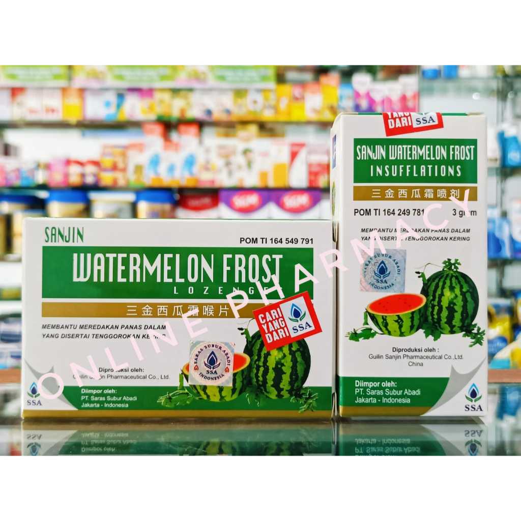 Jual Sanjin Watermelon Frost Issuflations- Sariawan, Gusi bengkak ...