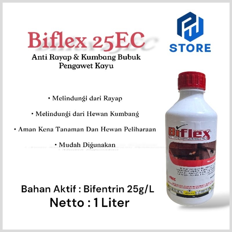 Jual Anti Rayap Biflex 25EC Basmi Rayap Kayu Kumbang Kayu Perawatan ...