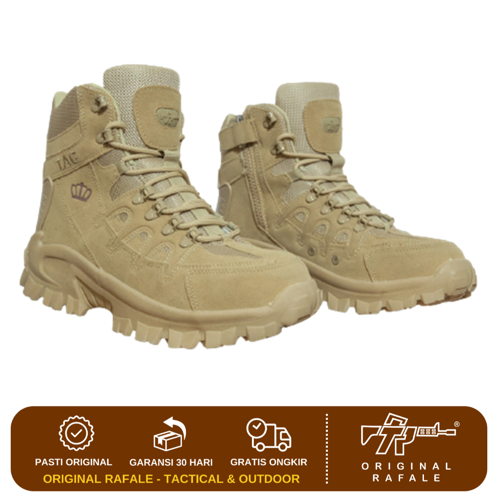 Jual TARGET MILITARY - Sepatu Tactical TAG SWAG Rafale Original 7 ...