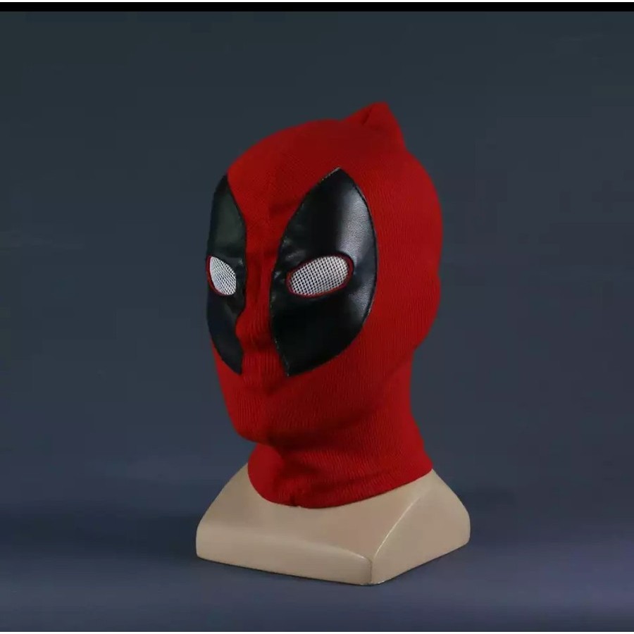 Jual TOPENG DEADPOOL FULL MASK DEAD POOL LEATHER HIGH QUALITY | Shopee ...