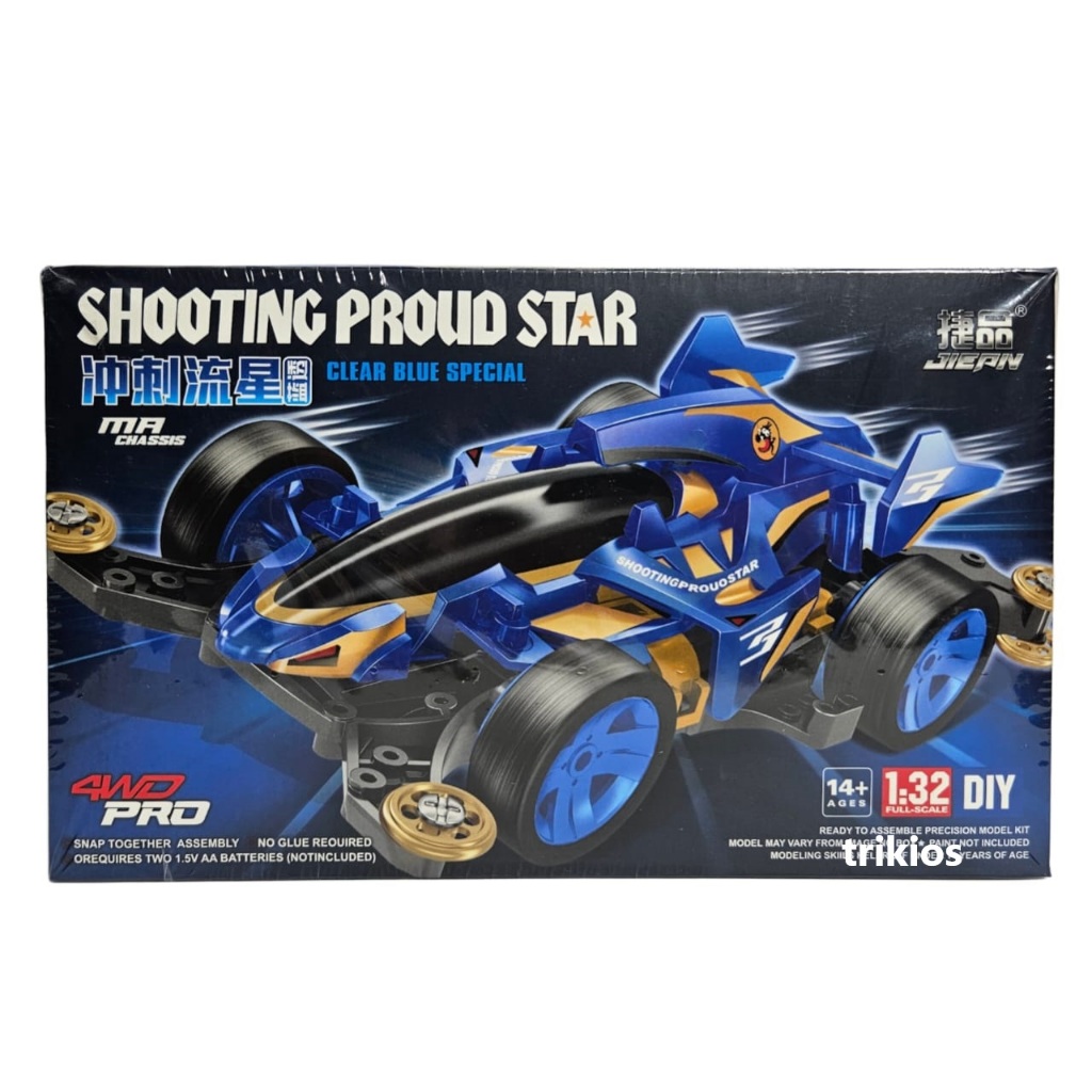 Jual Mobil Mainan Rep. Tamiya Mini 4wd Merk Jiepin Shooting Proud Star ...