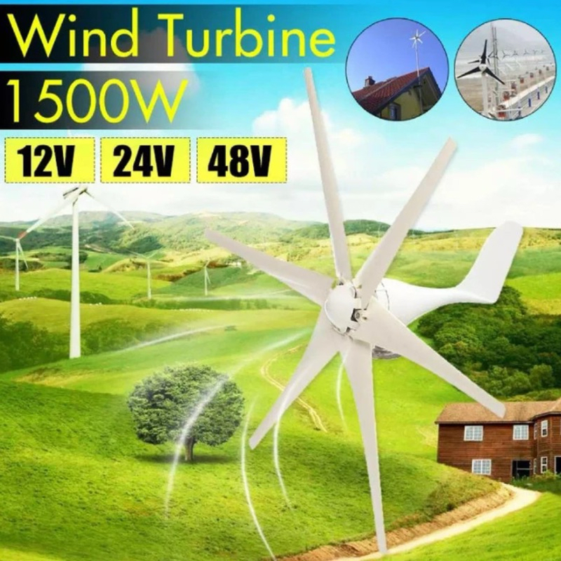 Jual Generator Pembangkit Listrik Tenaga Bayu Angin PLTB Wind Turbine ...