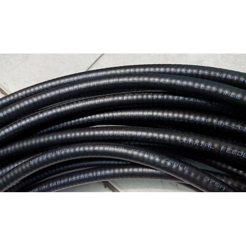 Jual Kabel Heliax feeder 5/8 1/2" Hansen BARU | Shopee Indonesia