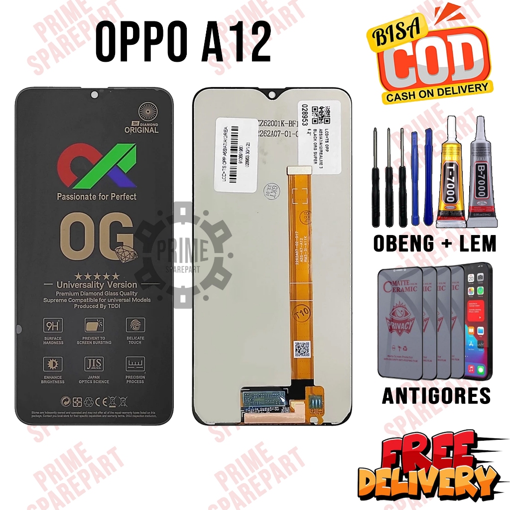 Jual Lcd OPPO A12 Original Oem Lcd Touchscreen OPPO A12 Fullset ...
