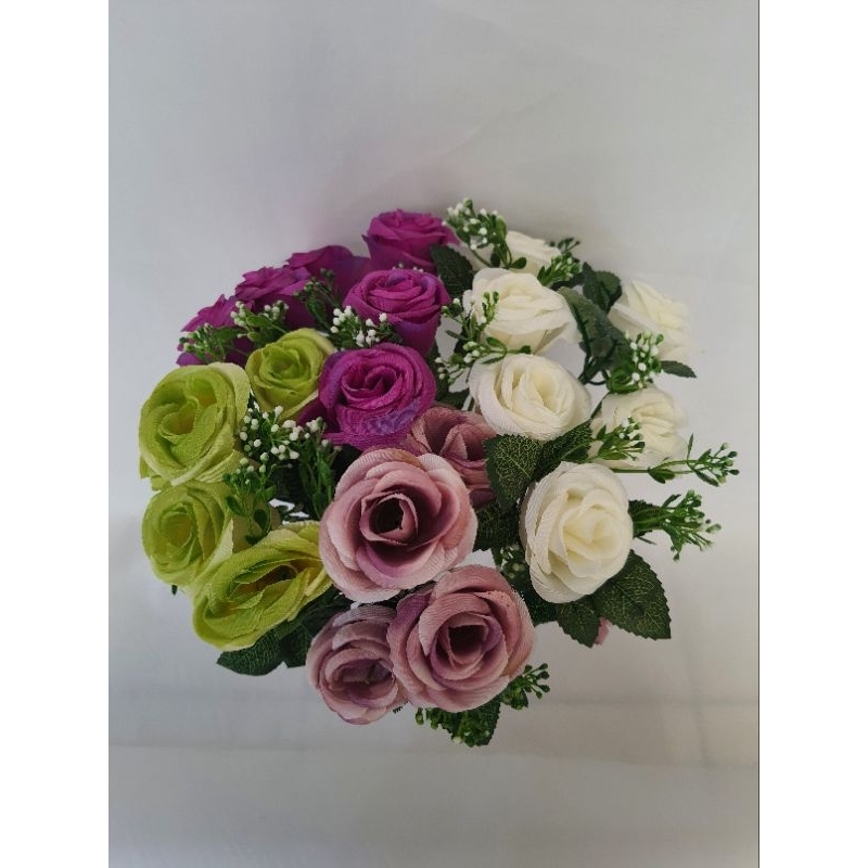Jual BUNGA MAWAR ROSE KUNCUP TROPIS X6/KUNCUP TROPIS PLINTIR CABANG 6 ...
