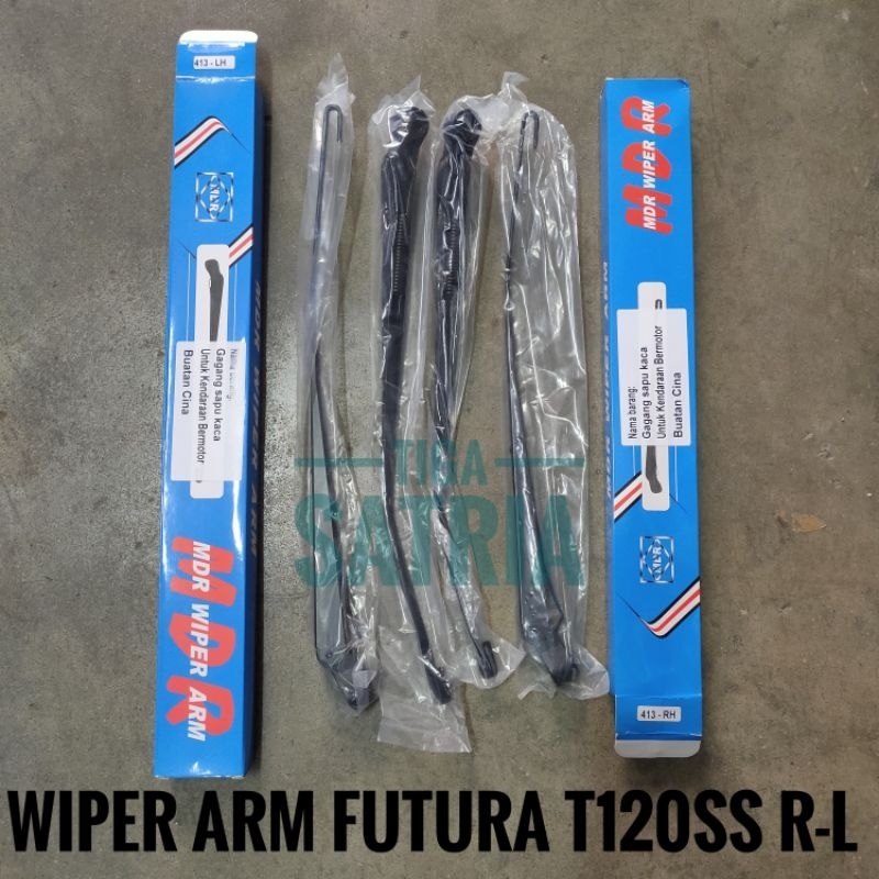 Jual wiper arm Futura t120ss long short 2 pcs (1set) | Shopee Indonesia
