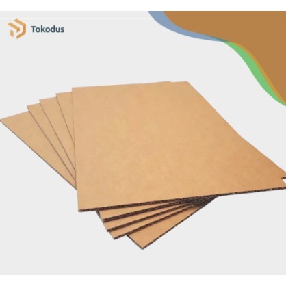 Jual Kardus Karton Lembaran 85 x 75 Sheet Single Wall Corrugated B ...