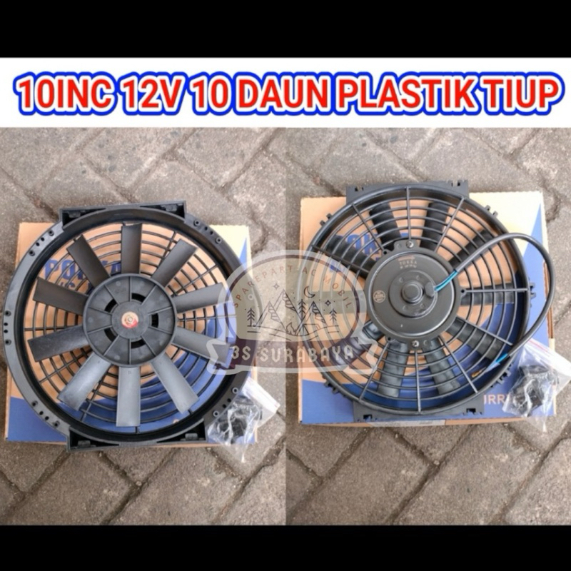 Jual Extrafan Universal 10 Inch 12 Volt Plastik Hisap Bisa Tiup Bisa Ac ...