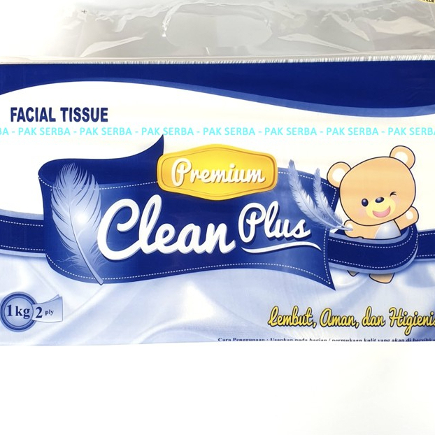 Jual Tisu CLEAN PLUS 180 Sheet 2 Ply / Facial Tissue | Shopee Indonesia