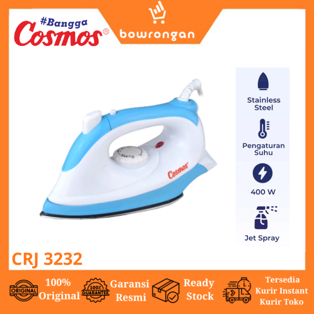 Jual Cosmos Setrika Jetspray - Setrika Listrik dengan Spray Praktis CIS ...