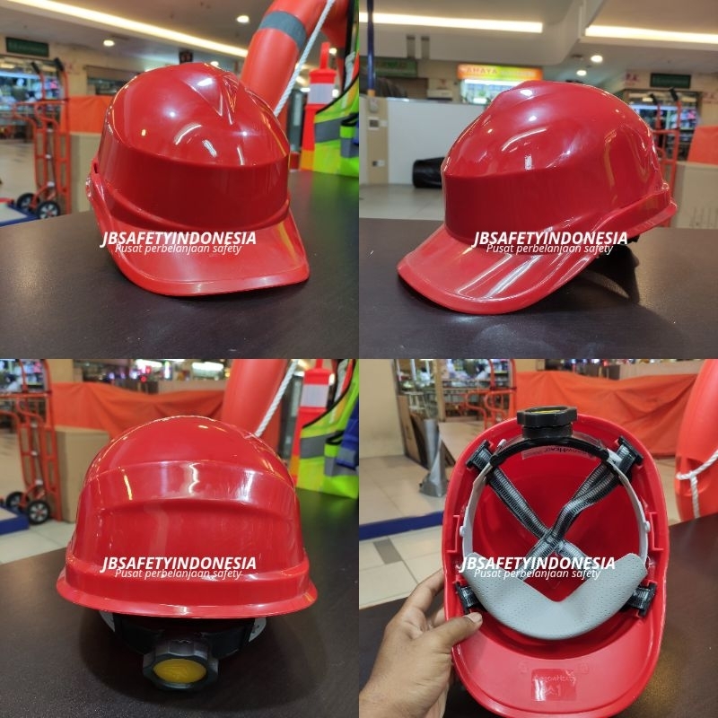 Jual Helm Safety Proyek - Helm Safety Arrowhead A1 Fastrack Warna Merah ...