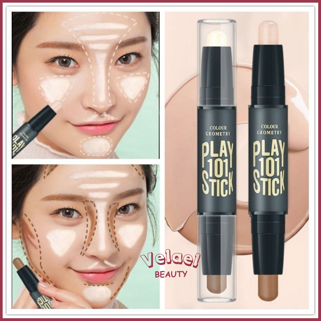 Jual Colour Geometry Face Stick || CONTOUR Duo | Contour Stick Duo ...