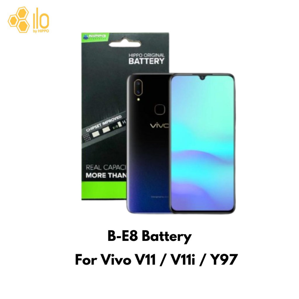 Jual Hippo Baterai VIVO V11 / Y97 / V11i 3300mAh | B-E8 | Original ...