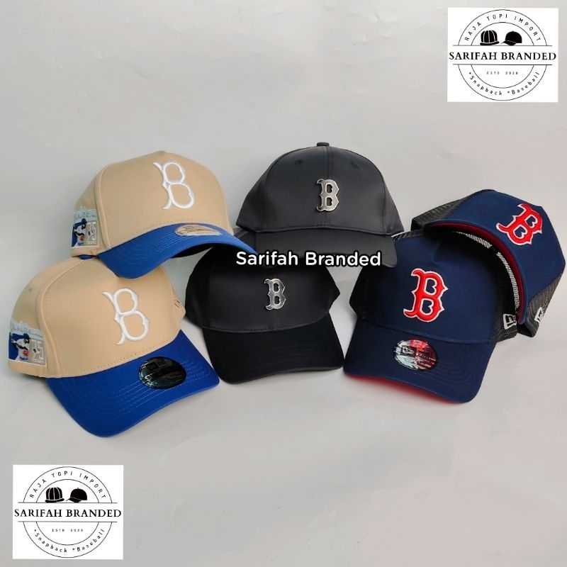 Jual KOLEKSI TOPI BASEBALL BOSTON RED SOX IMPORT - TOPI LOGO B - TOPI ...