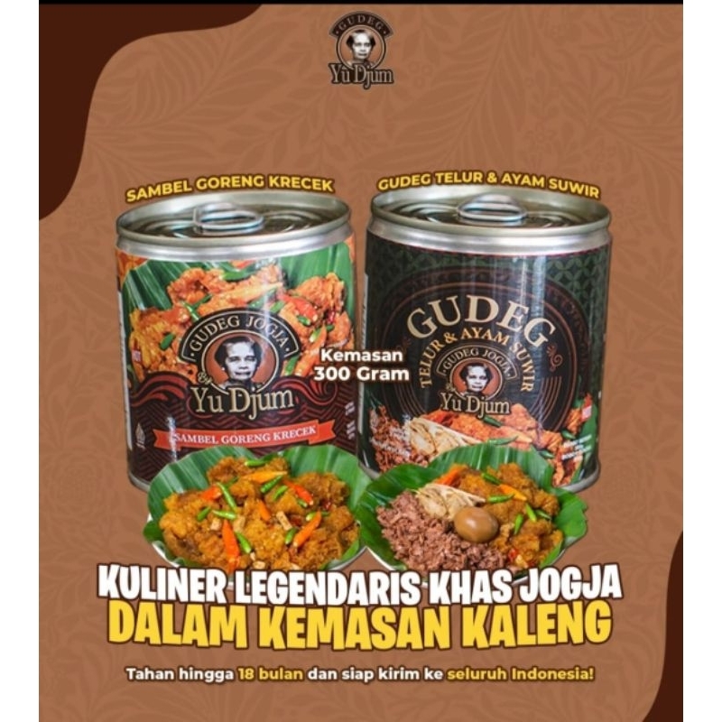 Jual Gudeg Bu Yu Djum legendaris | Shopee Indonesia