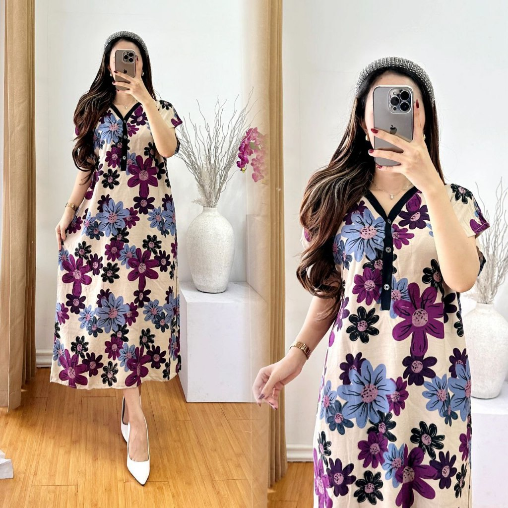 Jual DASTER RAYON WANITA REMAJA KEKINIAN TERBARU HOMEDRESS BUSUI BUMIL ...