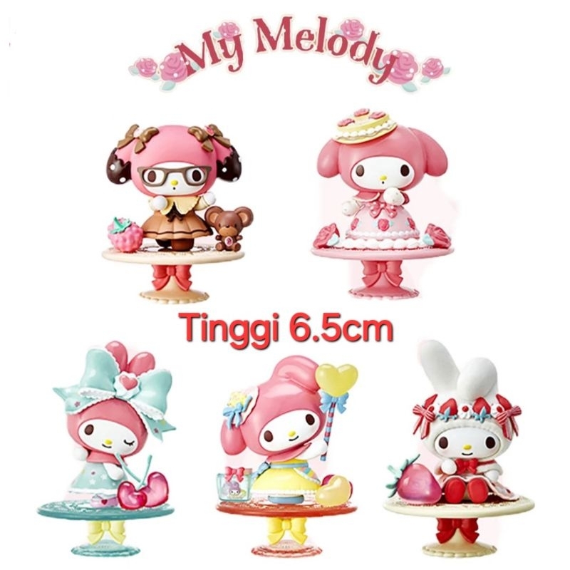 Jual kuromi melody mickey minnie mouse figure set pvc | Shopee Indonesia