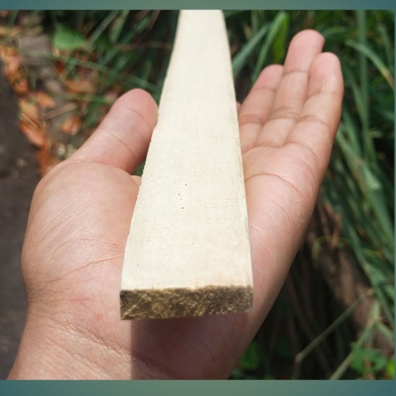 Jual Profil kayu polos P:200cm L:3cm T:0,8cm | Shopee Indonesia