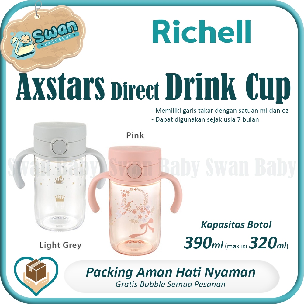 Jual Richell Axstars Direct Drink Cup 320ml | Shopee Indonesia