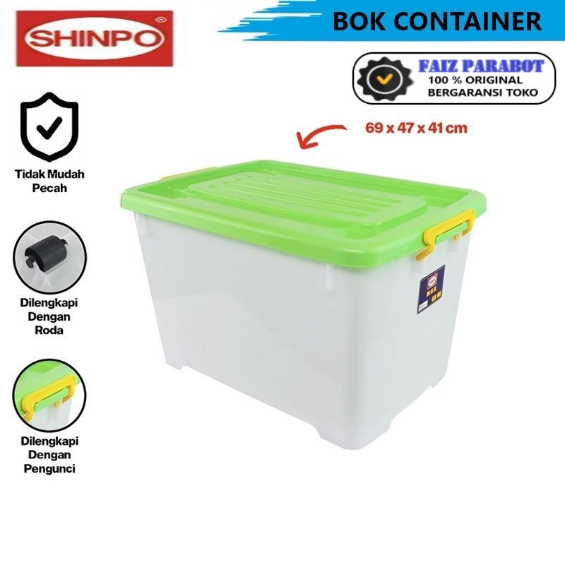 Jual CONTAINER BOX CB 95 SHINPO MAX SIP 114 / KOTAK PENYIMPANAN ...
