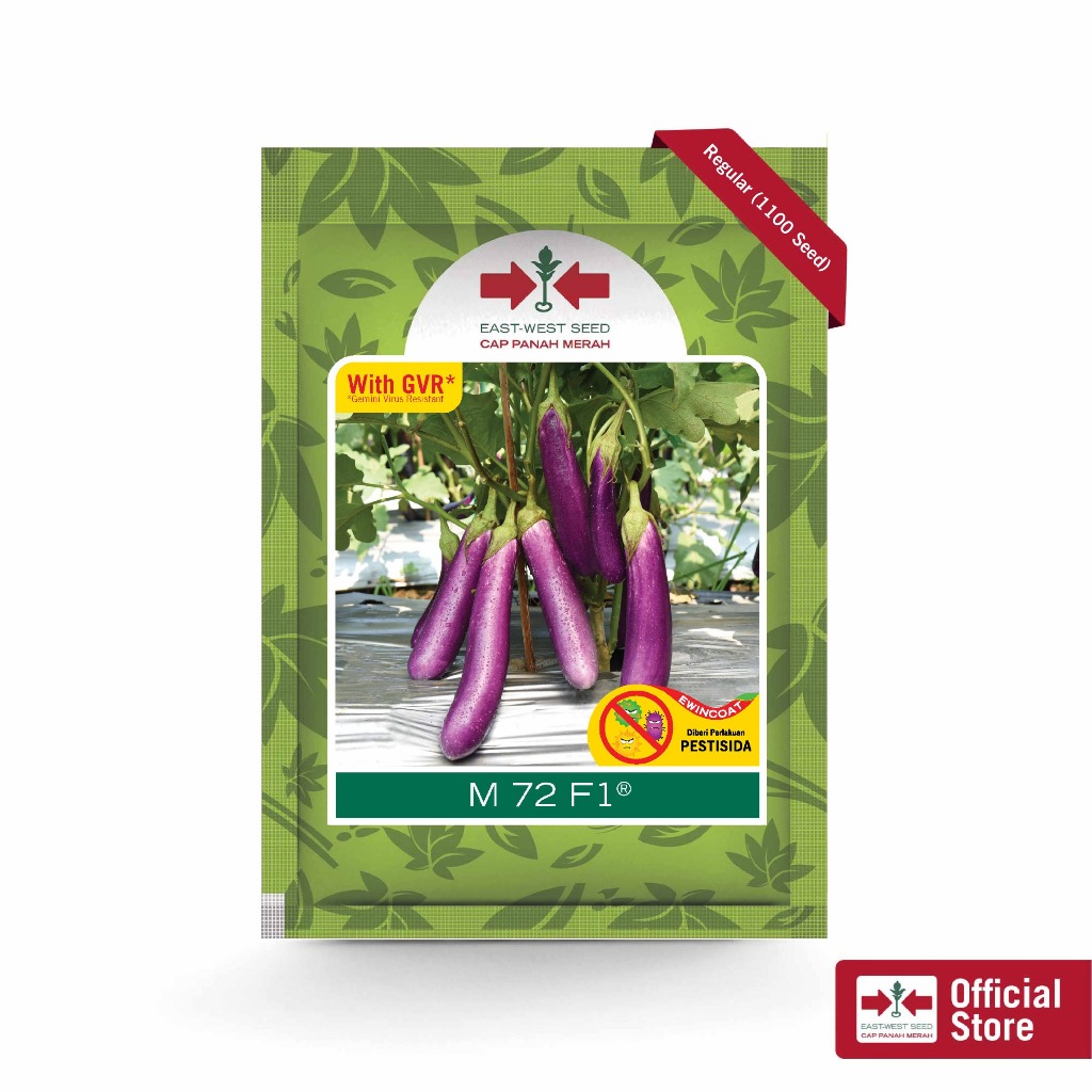 Jual Cap Panah Merah - Benih Terong M72 F1 Isi 1100 Biji | Shopee Indonesia