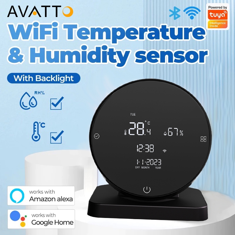 Jual AVATTO Tuya WiFi IR Remote Control dengan Sensor Suhu dan ...