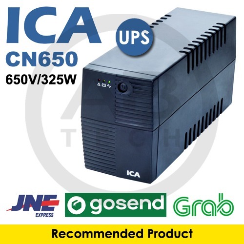 Jual UPS ICA CN650 Power Supply 650VA 650 325W Stabilizer AC Inverter - ICA CN 650 | Shopee ...