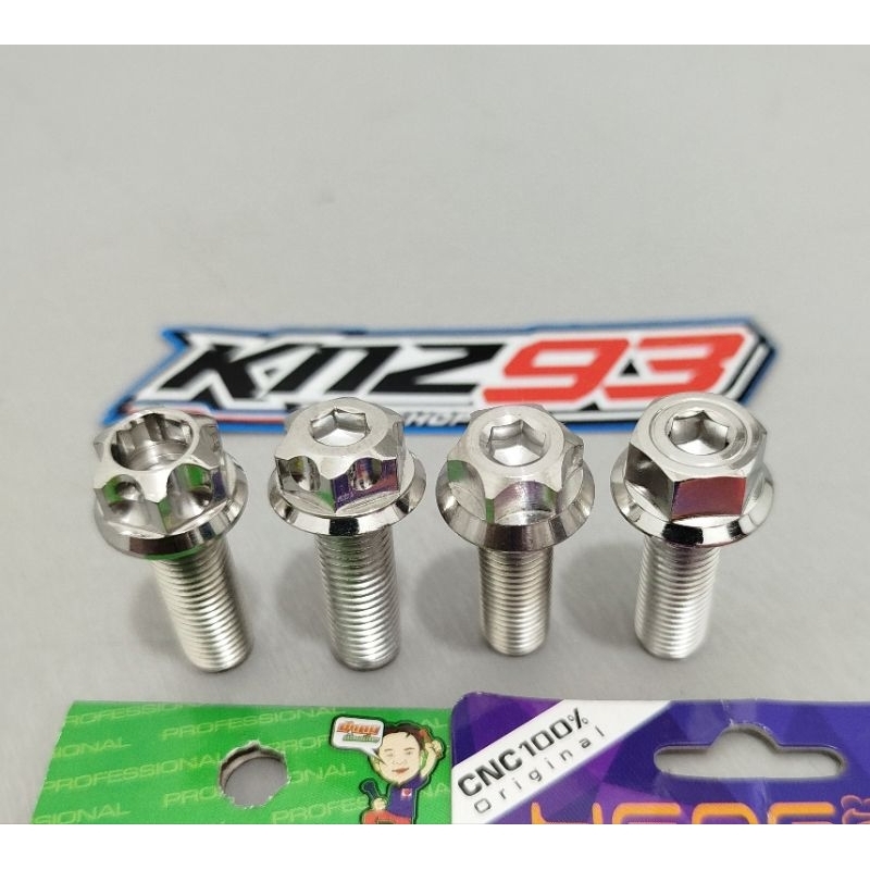 Jual PROBOLT BAUT BREKET KALIPER F1Z R FIZ R JUPITER VEGA R STAINLESS ORIGINAL THAILAND | Shopee ...