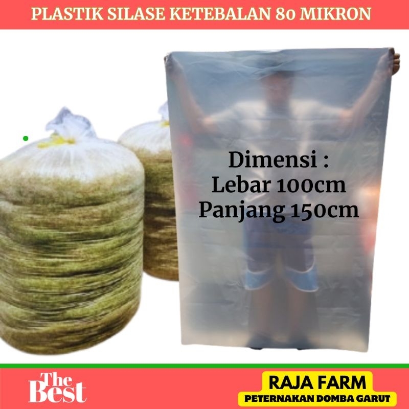 Jual Plastik Silase Permentasi Pakan Ternak Ketebalan 80 Mikron Bahan PE Murni berkualitas ...