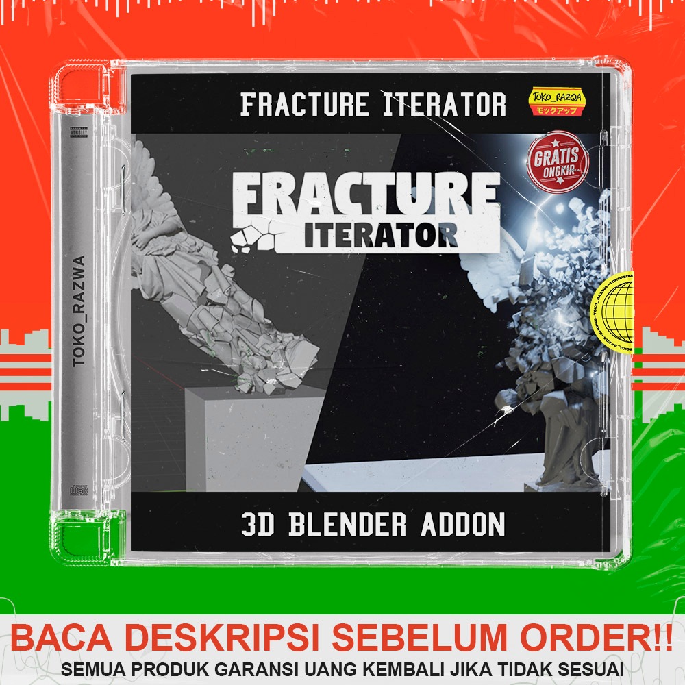 Jual 3D Blender - Fracture Iterator - 171024 | Shopee Indonesia